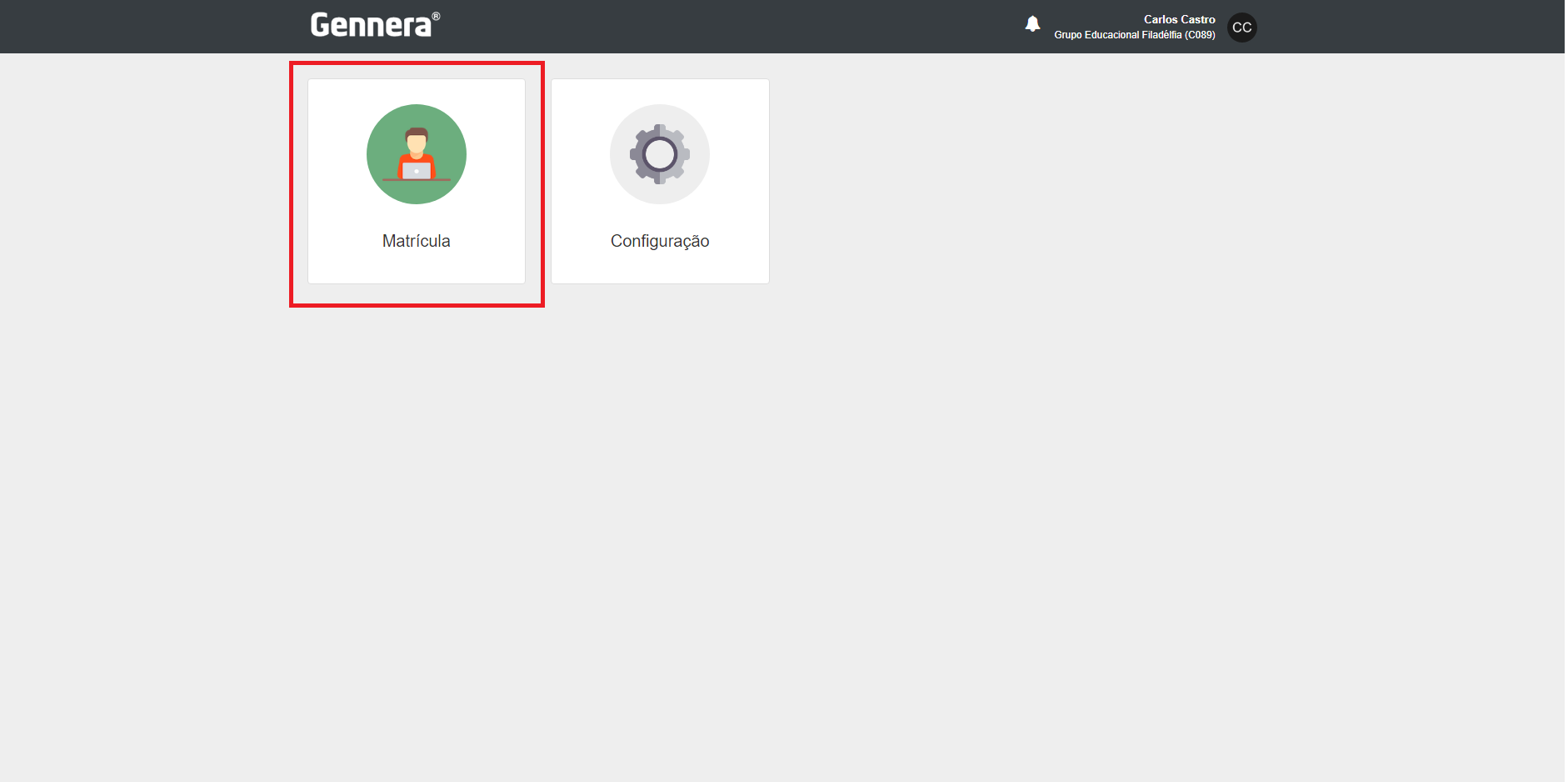 Tutorial Rematrícula - Gennera – Grupo Educacional Filadelfia